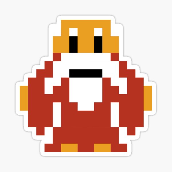 "8-bit Old Man / It's Dangerous To Go Alone" Sticker for Sale by ...