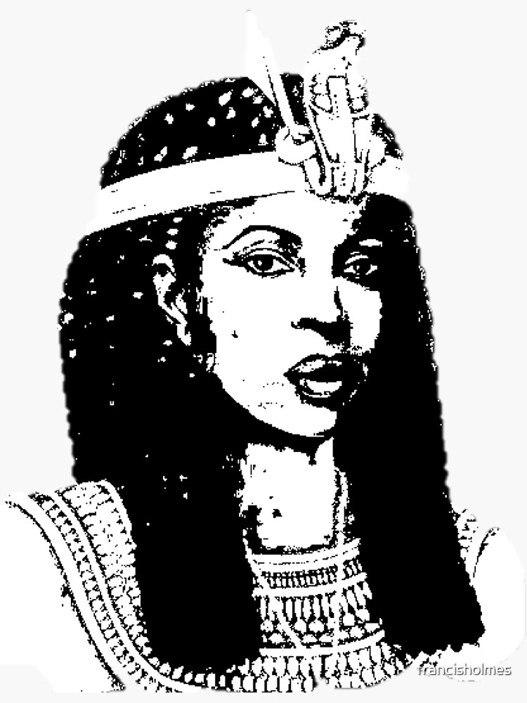 "Queen Neithhotep" Sticker for Sale by francisholmes | Redbubble