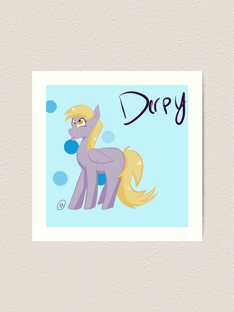 "Derpy" Art Print by Killer-Mesodian | Redbubble