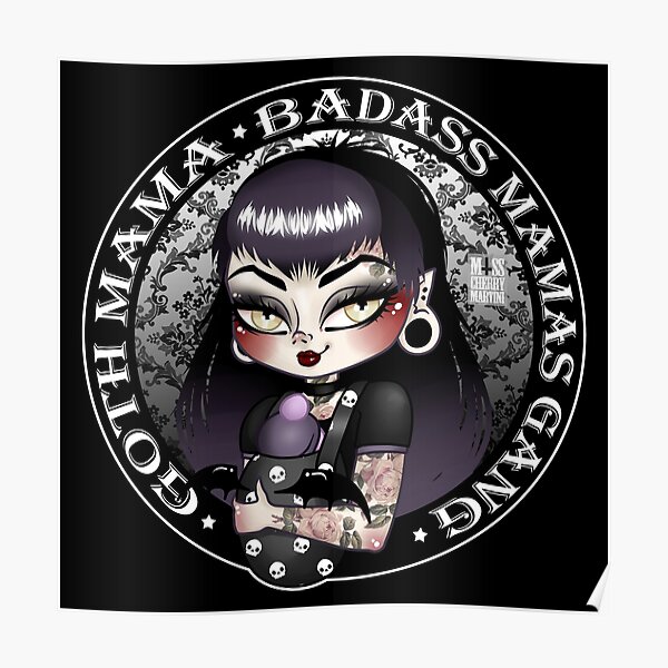 Gothic Mothers Day Posters | Redbubble