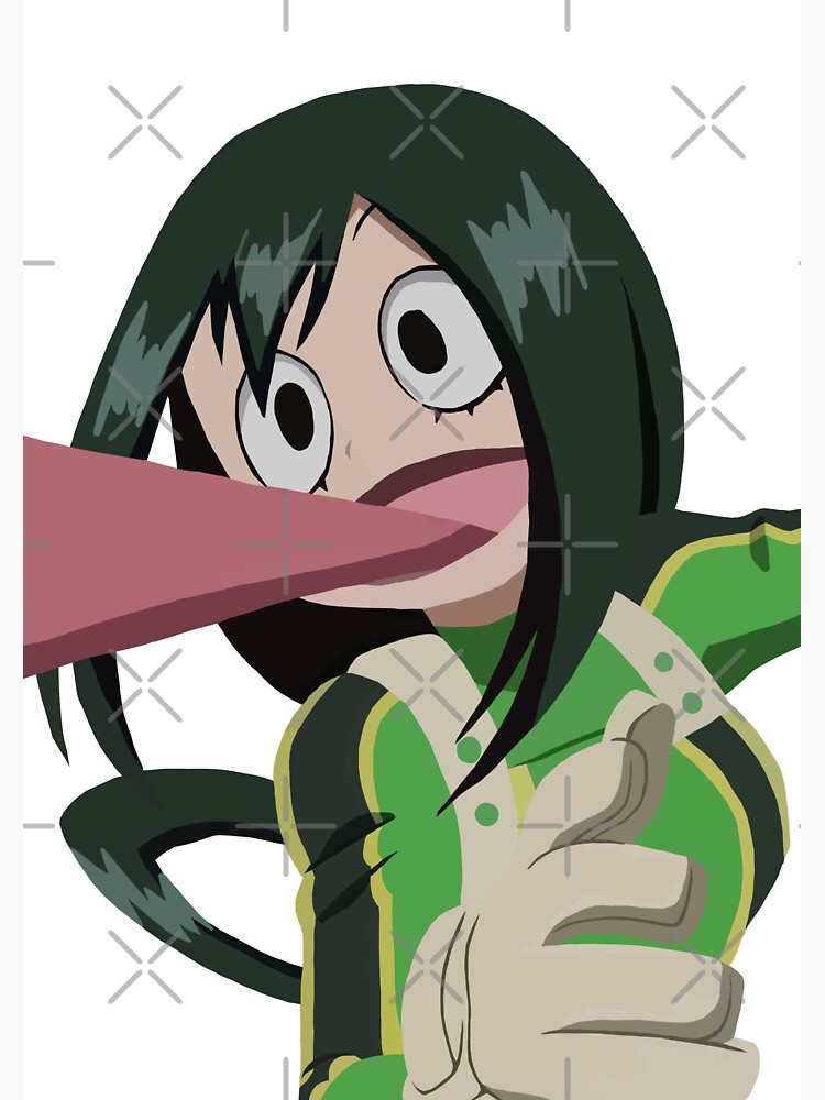 "Asui Tsuyu" Sticker by sarahwyt | Redbubble
