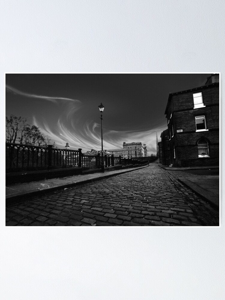 "George Street, Saltaire, Bradford England" Poster for Sale by mister ...