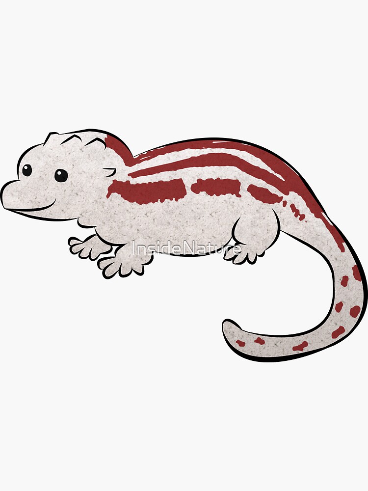 "Cute Reptile Sticker: Gargoyle Gecko" Sticker by InsideNature | Redbubble