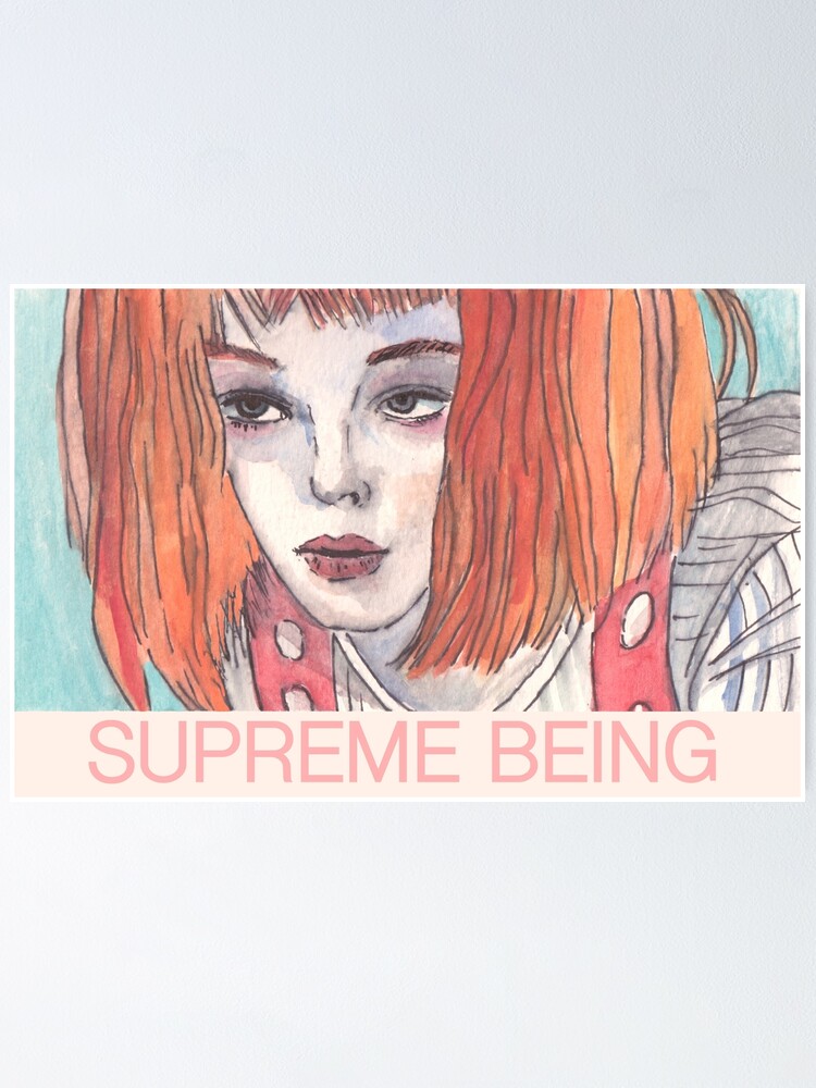 "Supreme Being" Poster for Sale by HautCheetos | Redbubble
