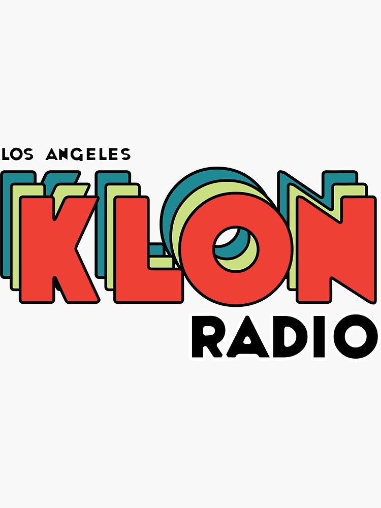 "KLON Radio II" Sticker for Sale by kayseezus | Redbubble