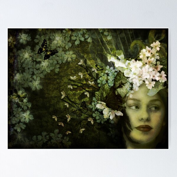 "Dryad - Tree Nymph" Poster for Sale by Sybille Sterk | Redbubble