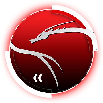 "kali linux Logo Red" Sticker for Sale by D3mon98 | Redbubble