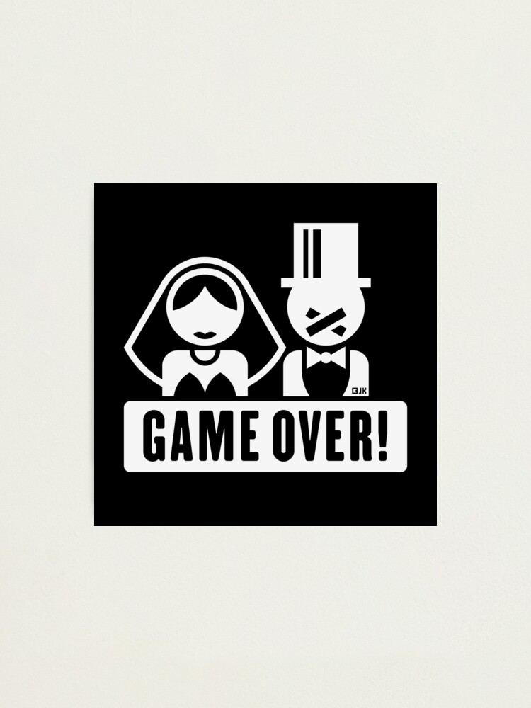"Game Over! (Groom / Stag Party / Future Hubby / Sticking Plaster ...