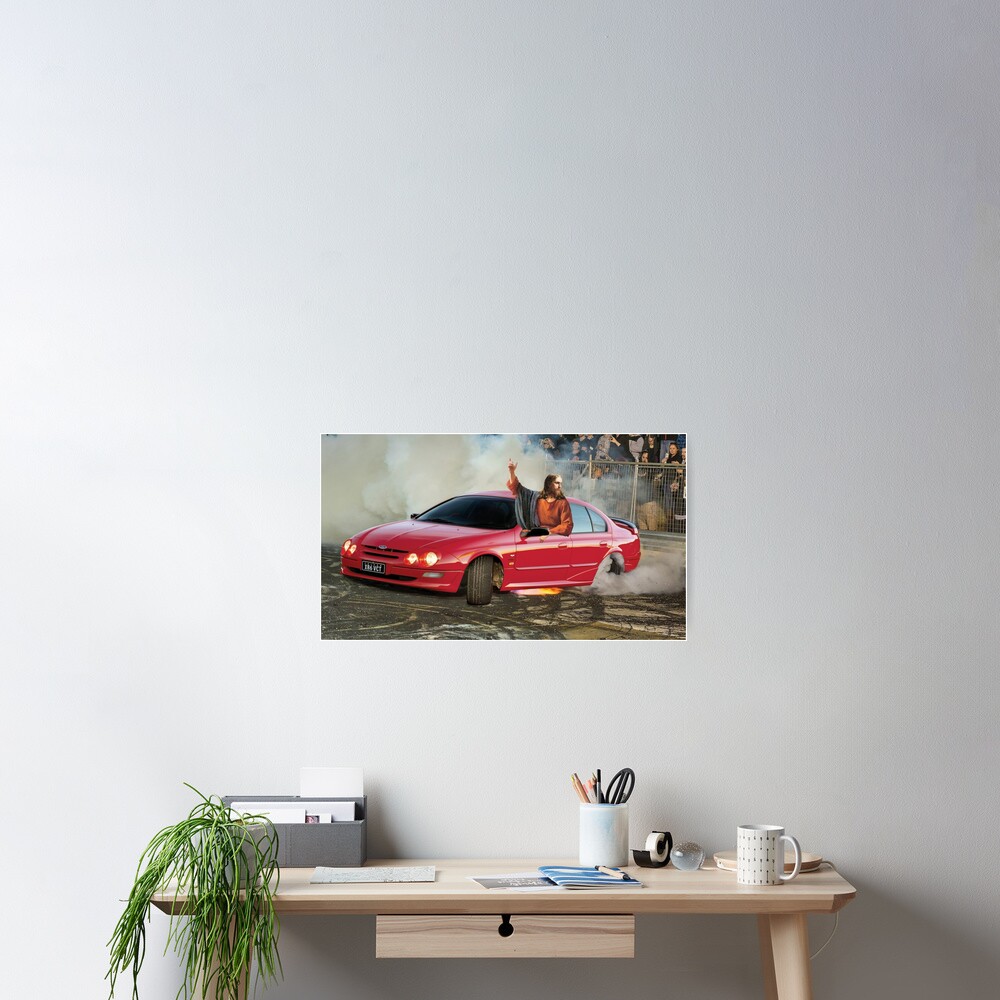 "AU Falcon Burnout" Poster by antdragonist | Redbubble