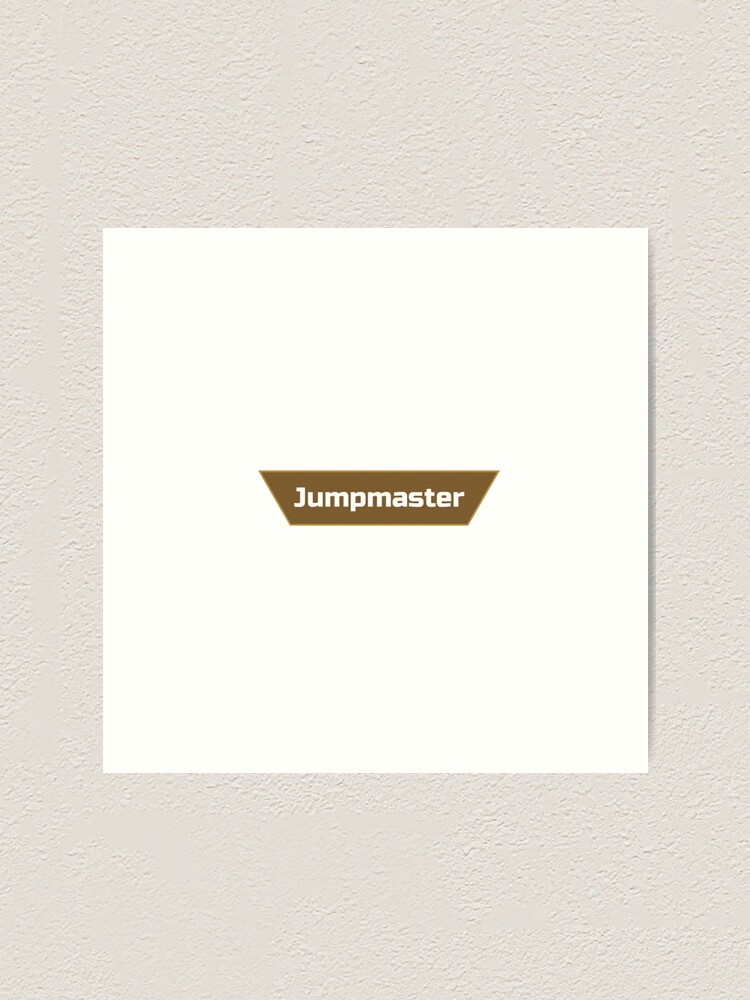 "Apex Legends Jumpmaster" Art Print for Sale by appelschaal1 | Redbubble