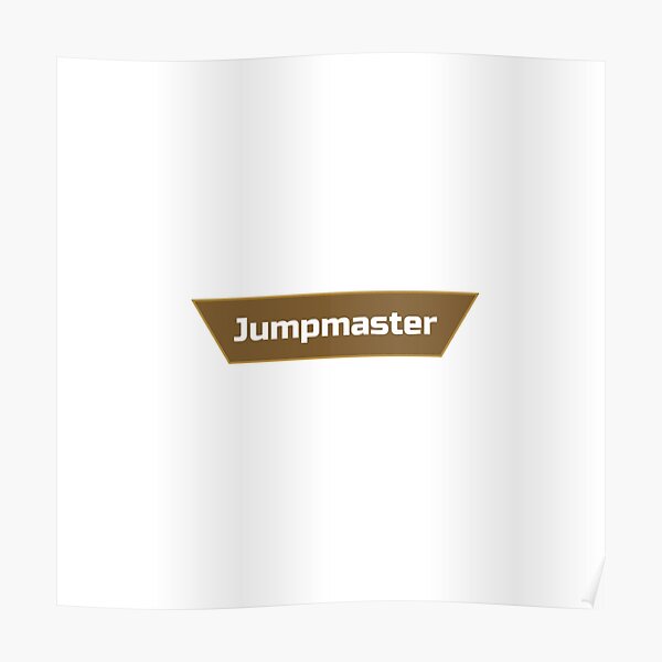 "Apex Legends Jumpmaster" Poster by appelschaal1 | Redbubble