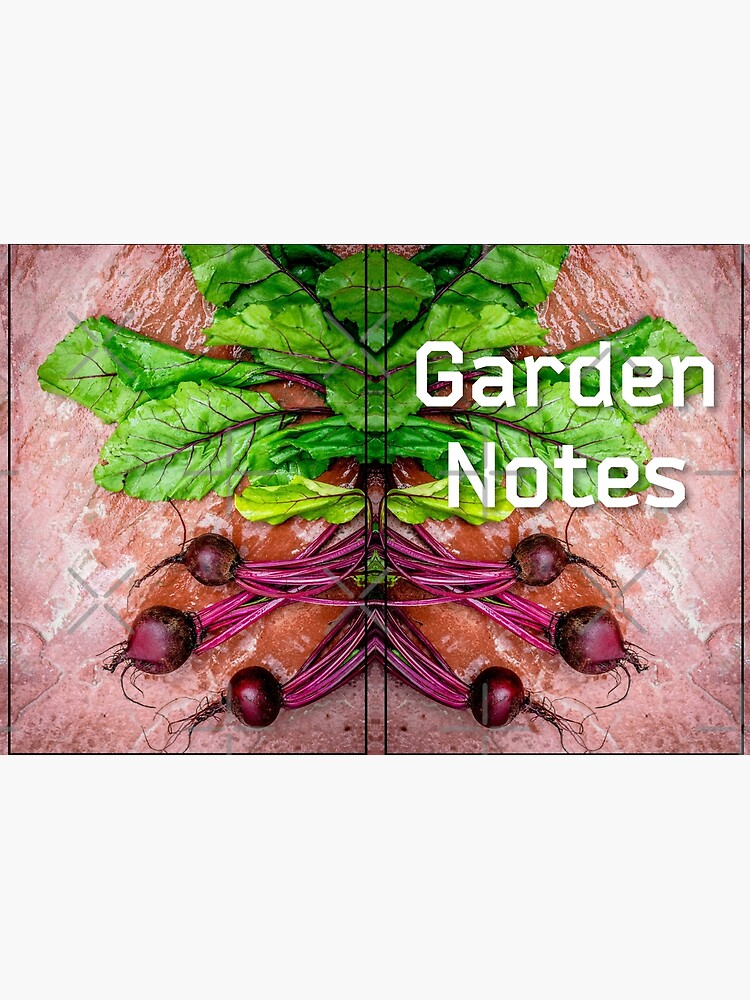"Garden Notes - Notebook" Hardcover Journal for Sale by madtoyman ...