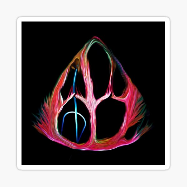 "Pacemaker Heart" Sticker for Sale by EchoArtUK | Redbubble