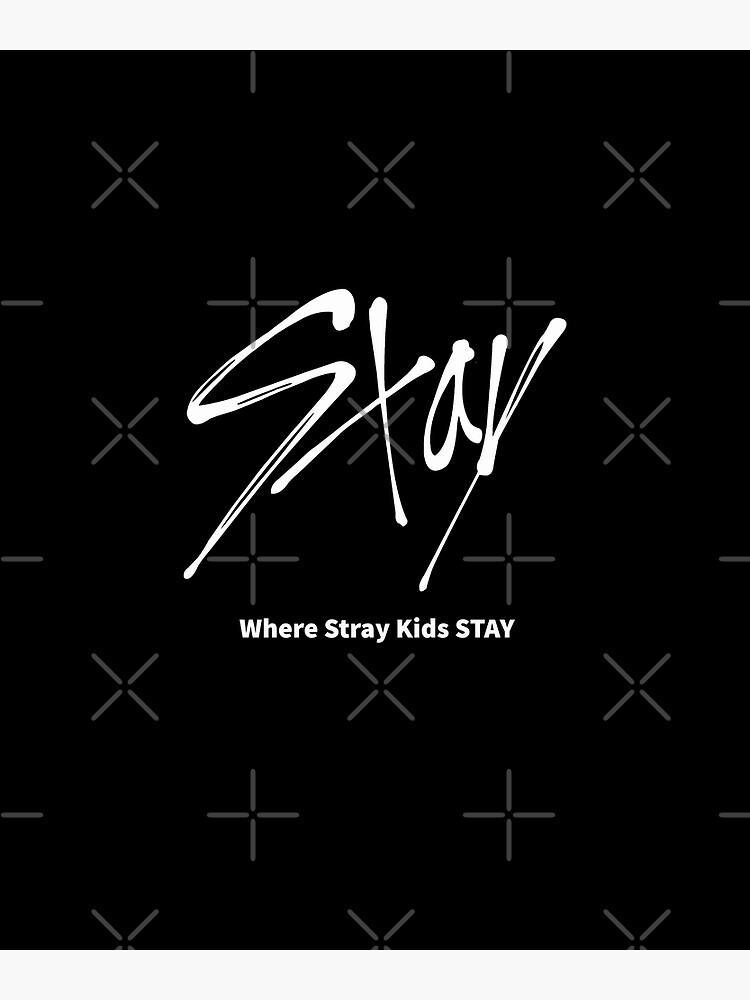 "KPOP STRAY KIDS FANDOM WHERE STRAY KIDS STAY" Canvas Print by LySaVN ...
