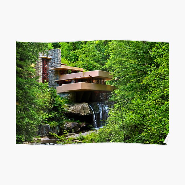 Fallingwater Posters | Redbubble