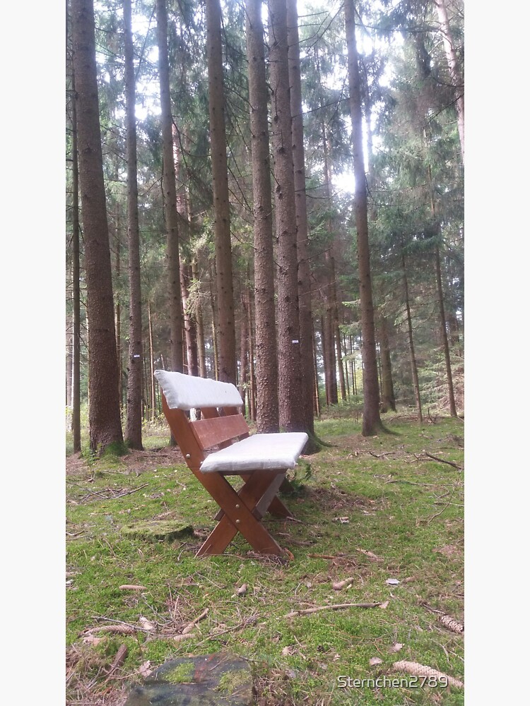 " Forest, bank, nature" Sticker for Sale by Sternchen2789 | Redbubble