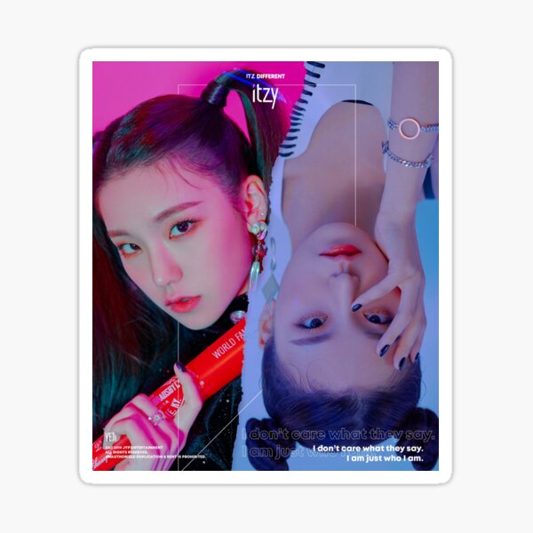 "itzy yeji" Sticker by EggoShop | Redbubble