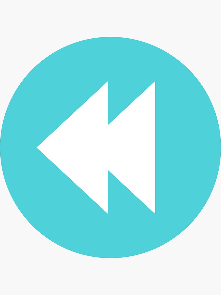 "Fast forward emoji" Sticker for Sale by CleanOnPoint | Redbubble