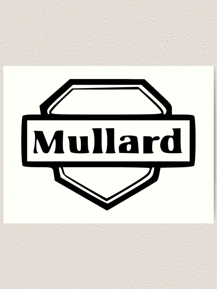 "Mullard Vacuum Tube Logo" Art Print for Sale by craigscraft | Redbubble