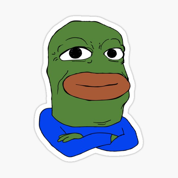 "Nu Pepe" Sticker for Sale by mullelito | Redbubble