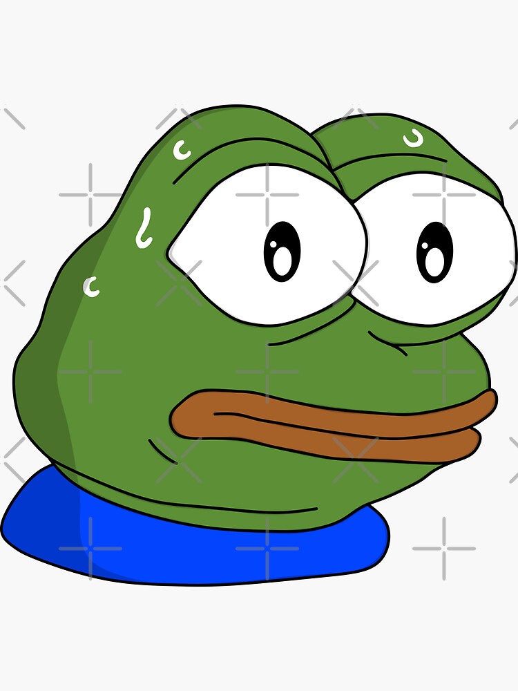 Pegatina «monkaX» de mullelito | Redbubble