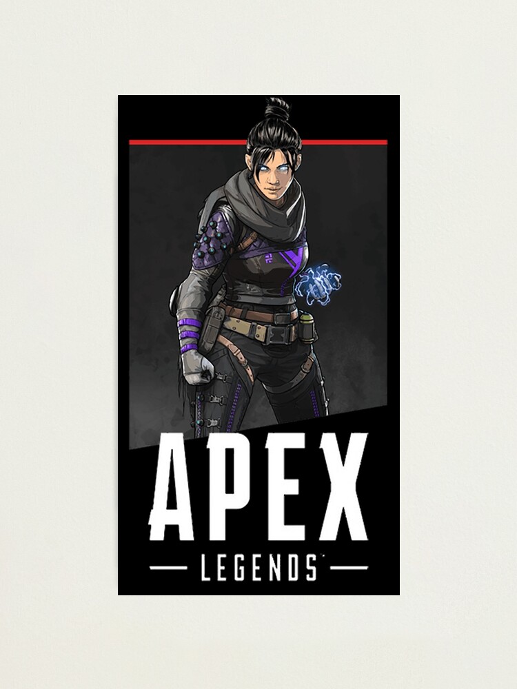 "Apex Legends - Wraith logo artwork" Photographic Print by ...