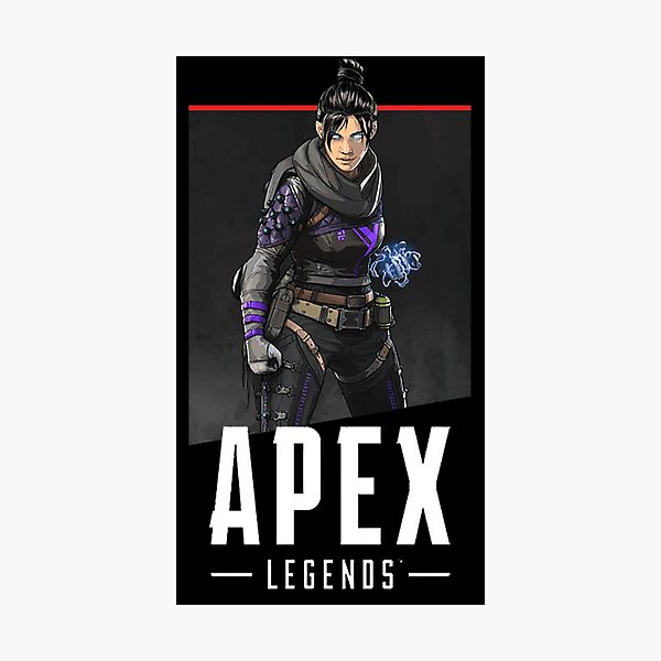 "Apex Legends - Wraith logo artwork" Photographic Print by ...