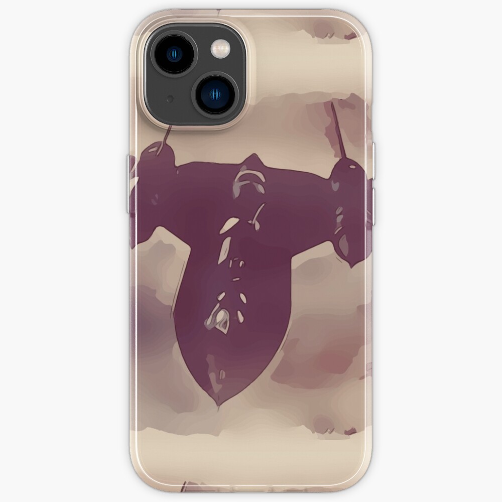 "SR-71 Blackbird stealth aircraft 2" iPhone Case for Sale by Escarpatte ...