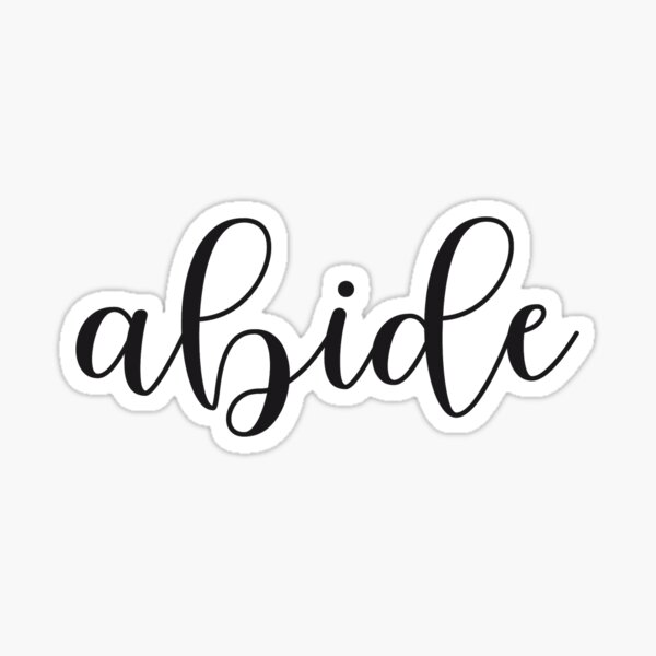 Abide Gifts & Merchandise | Redbubble