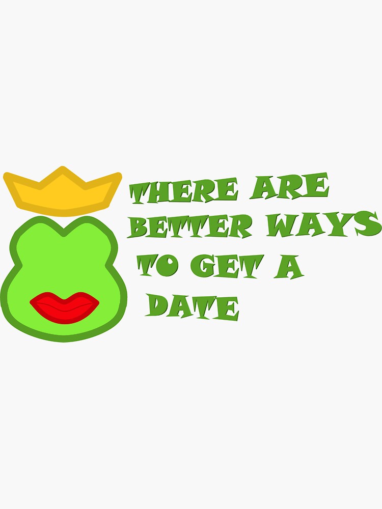 "A Frog Prince Date" Sticker by DisneyFanatic23 | Redbubble