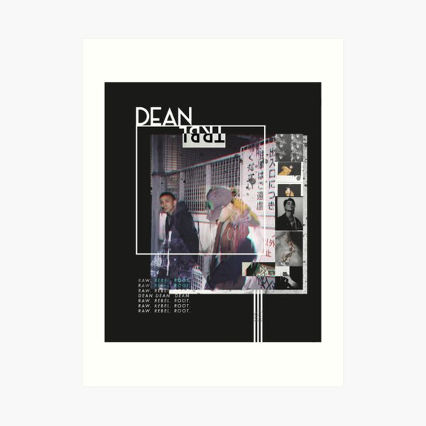 "DEAN design" Art Print for Sale by ashleyg10 | Redbubble