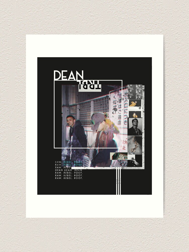 "DEAN design" Art Print for Sale by ashleyg10 | Redbubble