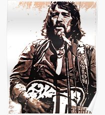 Waylon Jennings Posters | Redbubble