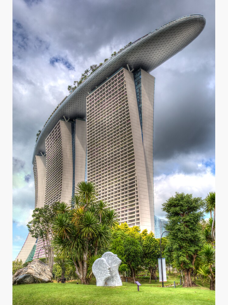 "Marina Bay Sands Hotel" Sticker for Sale by bejacs | Redbubble