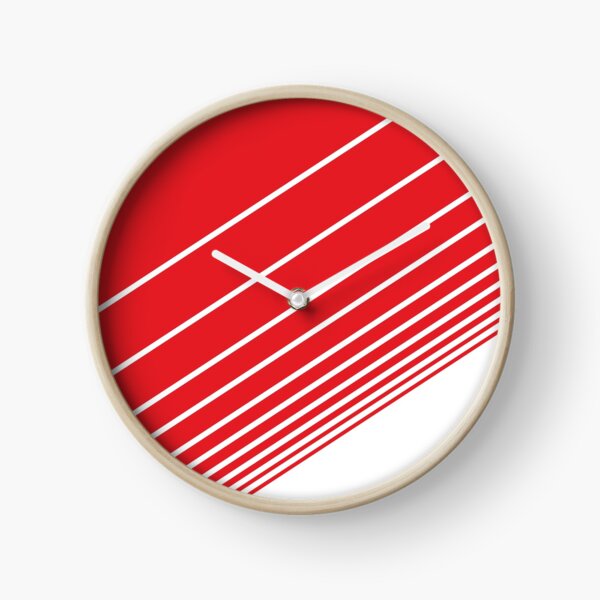 "Vintage motorcraft livery" Clock for Sale by peterdials | Redbubble