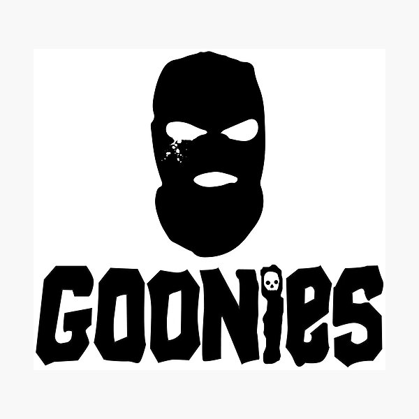 "Goonies Ski Mask Way" Photographic Print for Sale by grafikhooliganz ...
