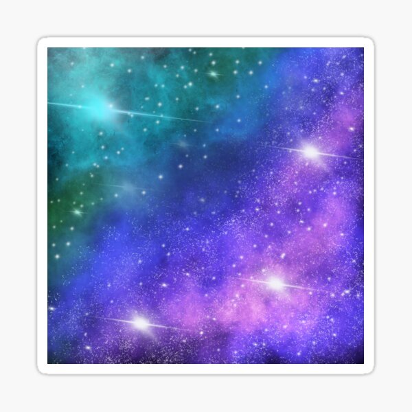 "Nebula " Sticker for Sale by TheFruitcup | Redbubble