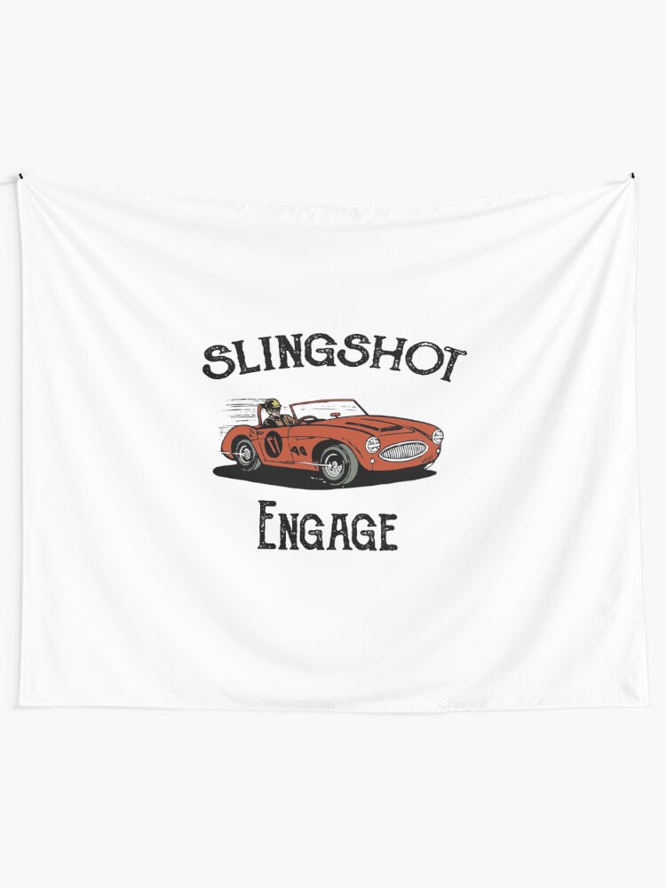 "Slingshot Engage" Tapestry for Sale by Mark5ky | Redbubble