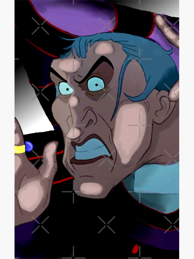 "Angry Frollo on Screen" Sticker for Sale by Mo-Machine-S2 | Redbubble