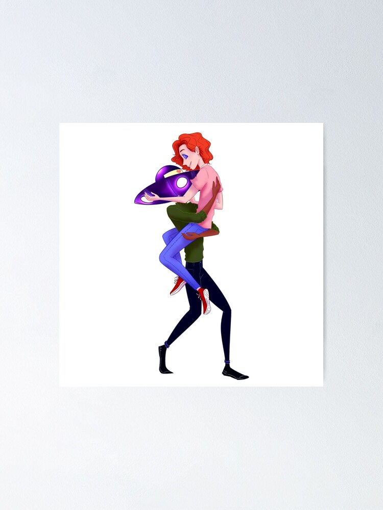 "A boy and his Alien" Poster for Sale by ParrotChixFish | Redbubble