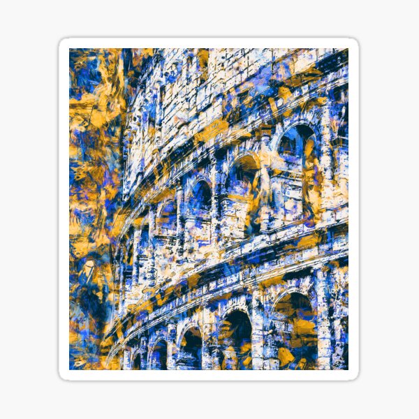 "Colosseum, Rome" Sticker by ErianAndre | Redbubble