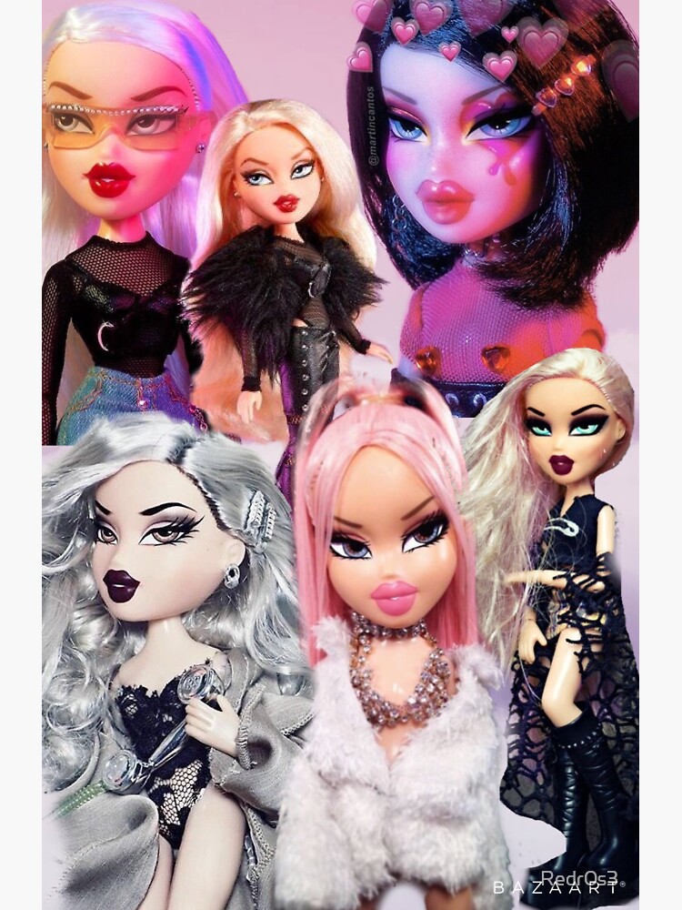 "Bratz Edit " Sticker by Redr0s3 | Redbubble