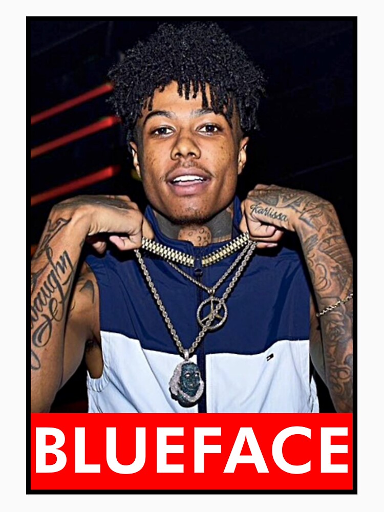 "Blueface Box Red" T-shirt for Sale by thaCozart | Redbubble | blueface ...