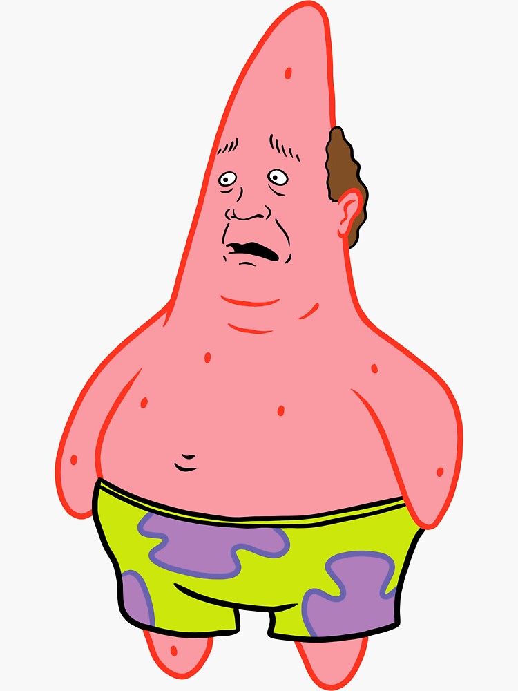 Patrick Star Transparent