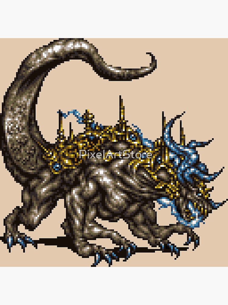 "Atma Weapon - Final Fantasy VI" Art Print for Sale by PixelArtStore ...
