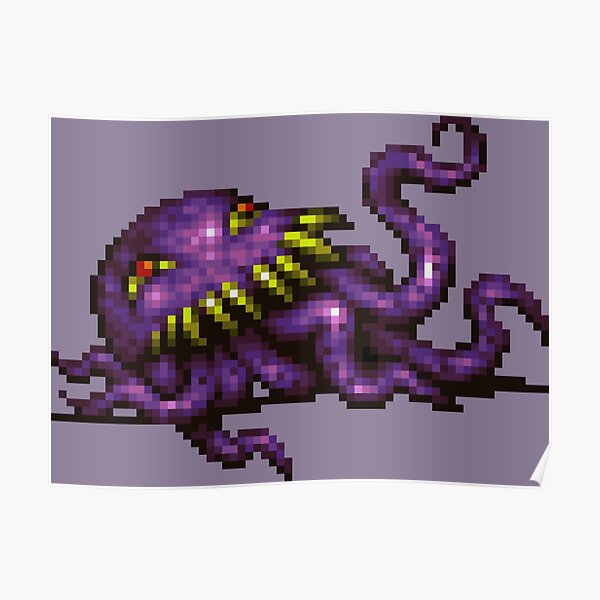 "Ultros - Final Fantasy VI" Poster by PixelArtStore | Redbubble