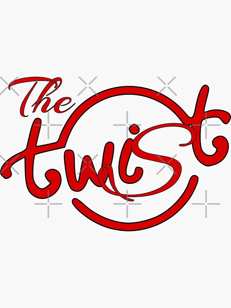 "The Twist" Sticker by Vienna15 | Redbubble