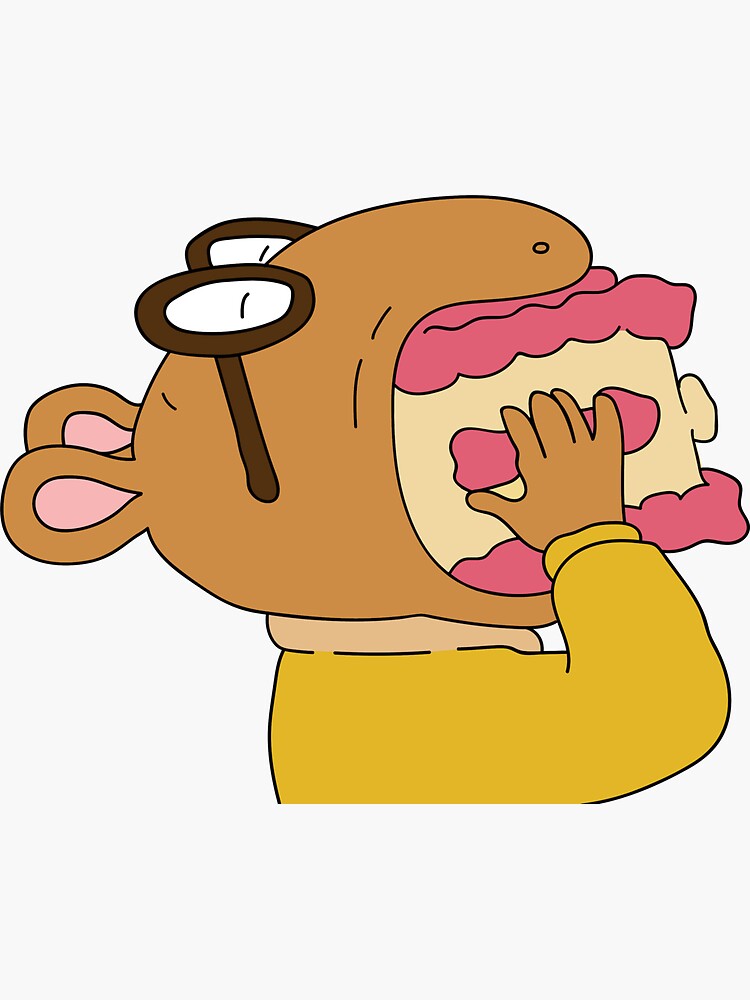 "Arthur Cake" Sticker for Sale by HelloSirs | Redbubble