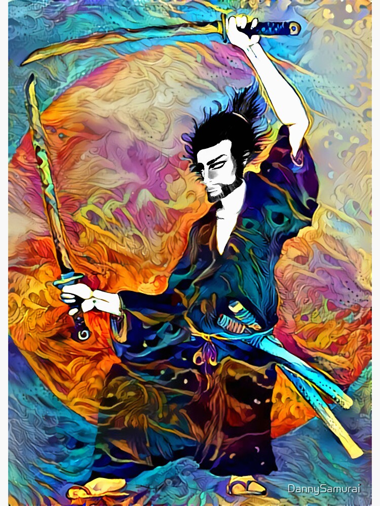 "Musashi" Sticker for Sale by DannySamurai | Redbubble