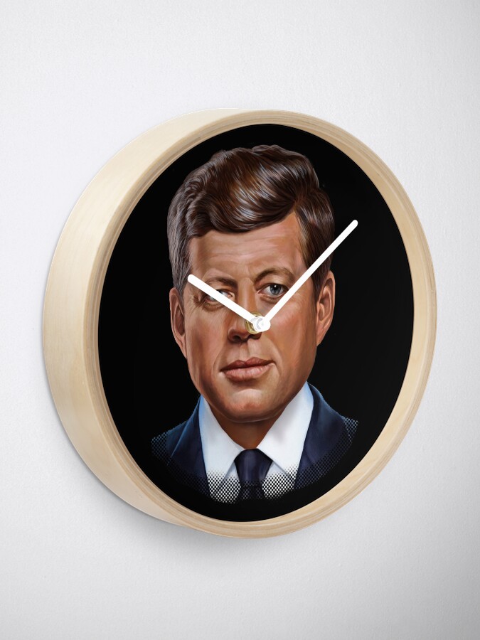 "President of the United States - John F Kennedy" Clock for Sale by Fox ...